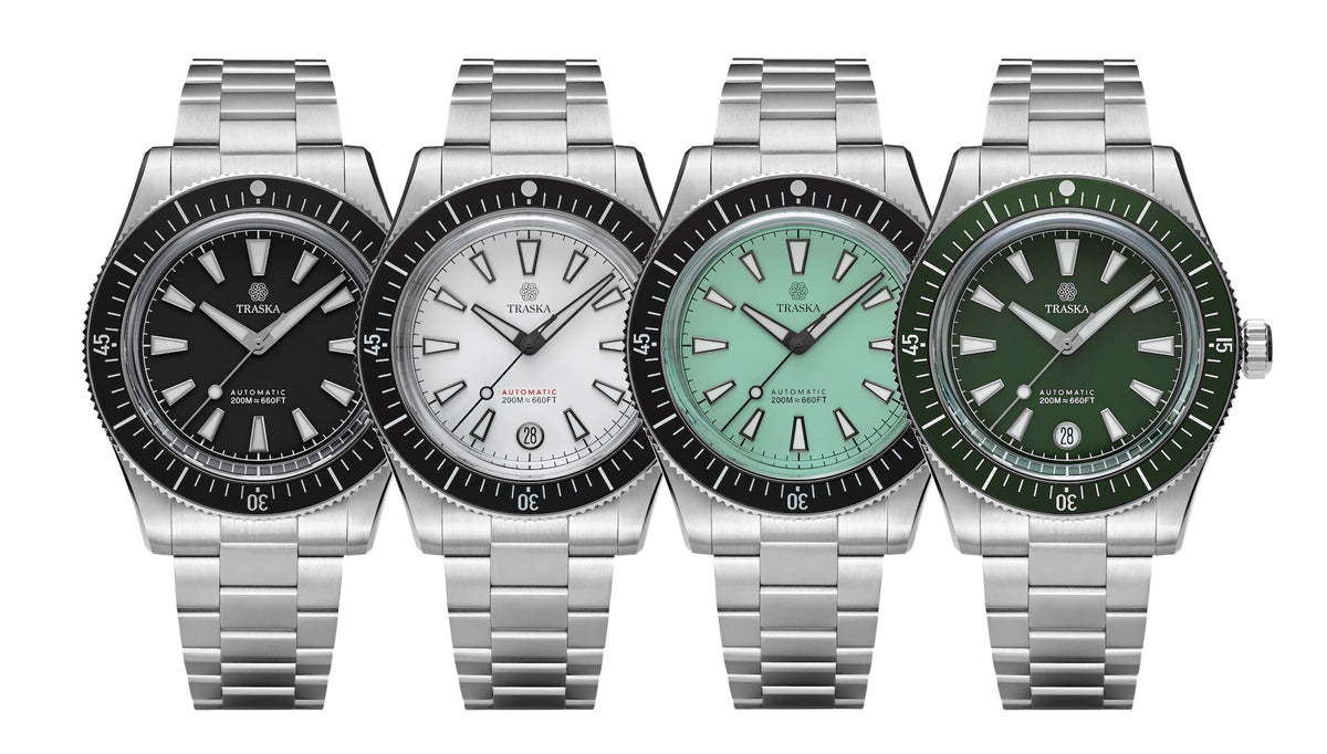 TRASKA Watches｜Vintage-Inspired Mechanical Sport Watches