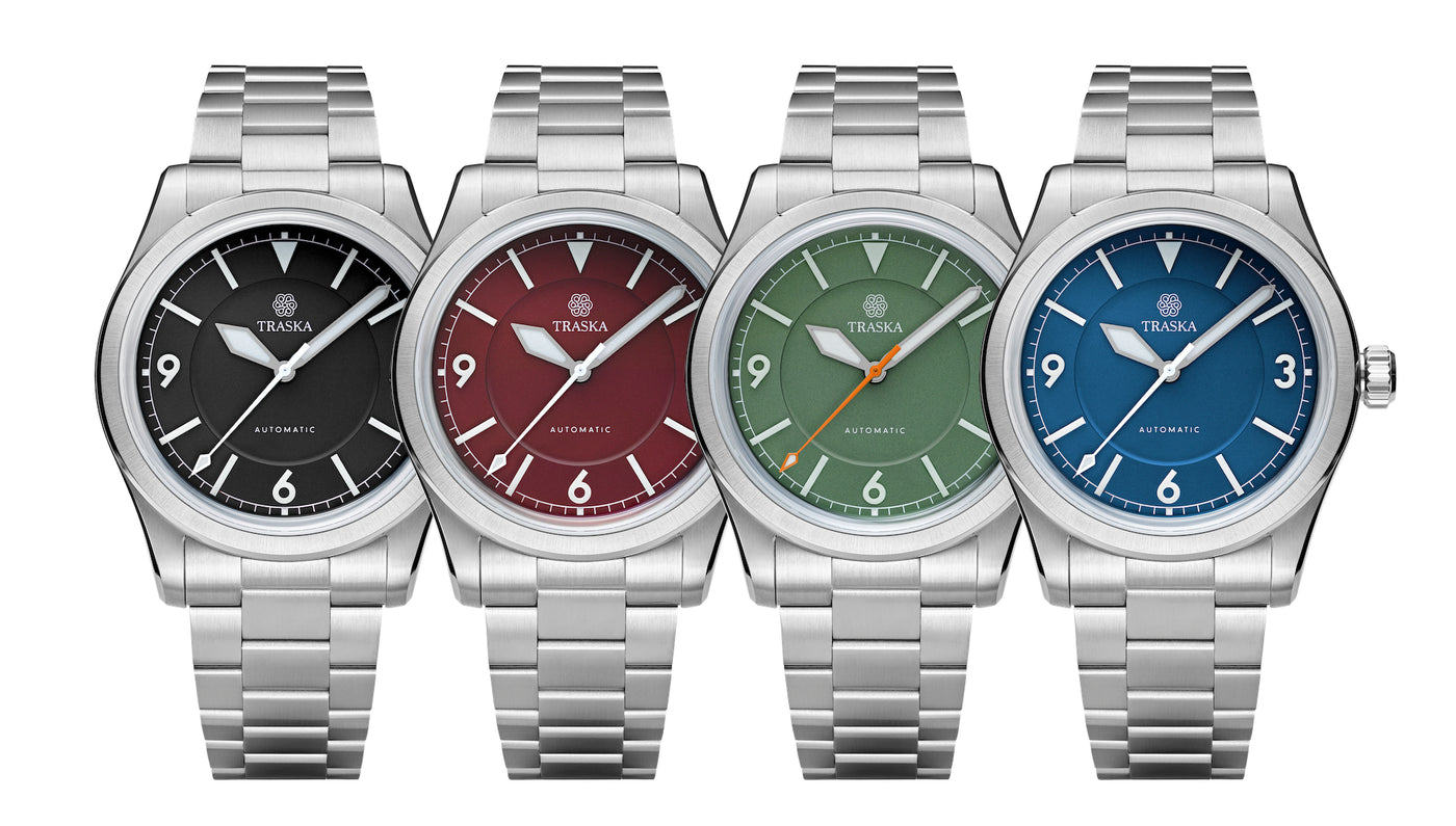 TRASKA Watches｜Vintage-Inspired Mechanical Sport Watches